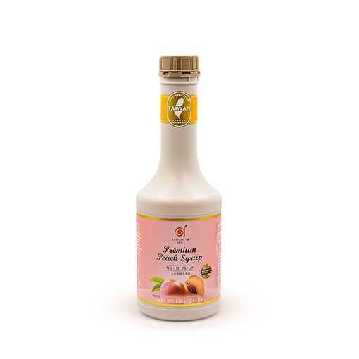 Premium Peach Syrup | Bubble Tea Wholesale | Tachungho